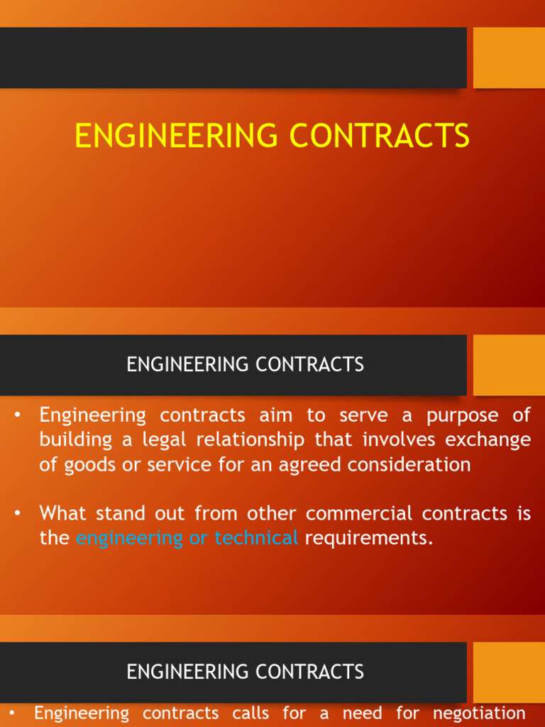 Lesson 7 - Engineering Contract | Download Free PDF | Legal Liability ...