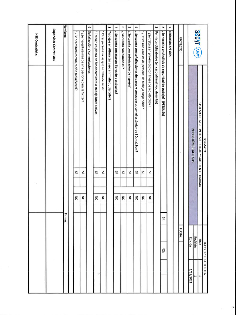 Check Lis de Accesos | PDF