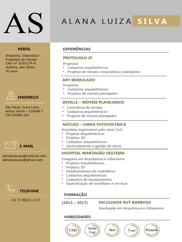 Currículo Alana - 2024 Sem Referencias | PDF | Arte