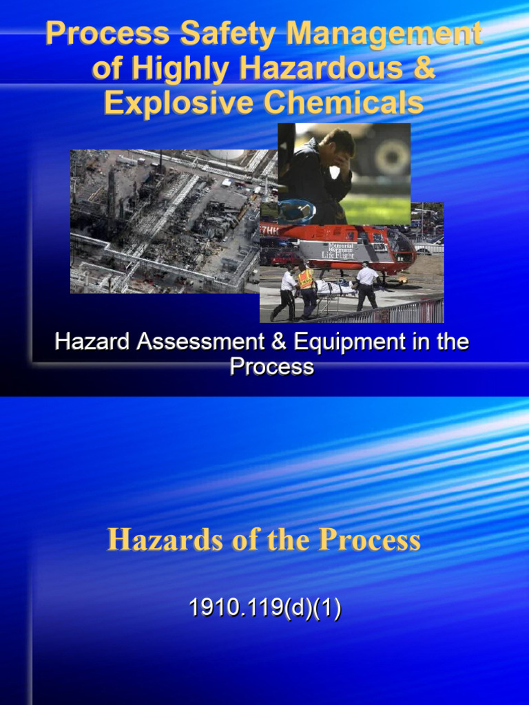 2 PSM Hazard Assessment2 | Download Free PDF | Toxicity | Hazards