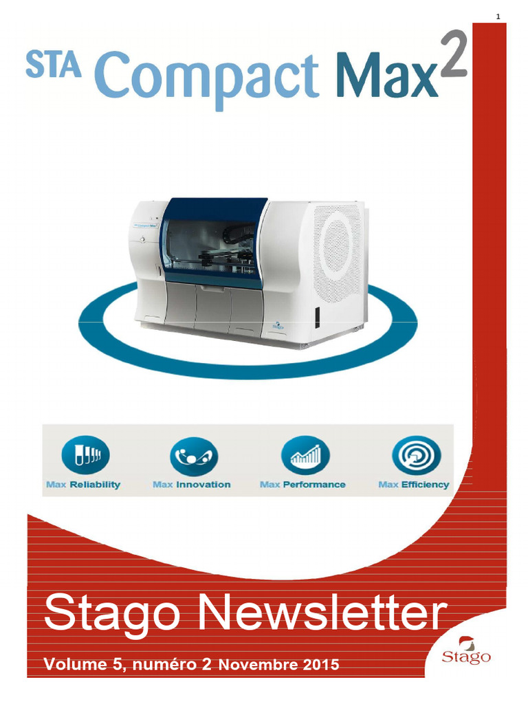 Stago Vol 5 Issue 2 2015 FR | PDF | Coagulation | Bleeding
