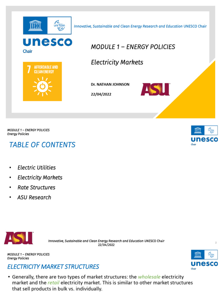 Energy Policies for Utilities | PDF | Public Utility | Electric Power