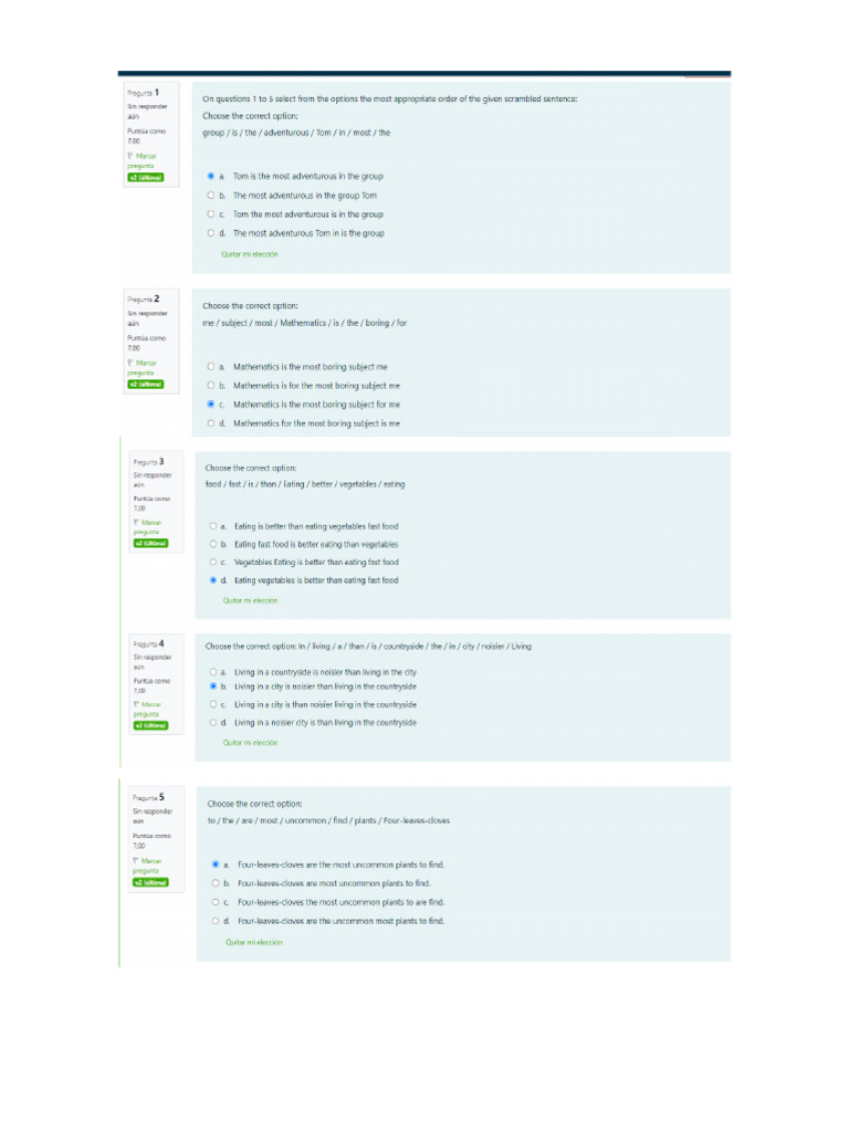Cuestionario. GA2 240202501 AA2 EV01 | PDF