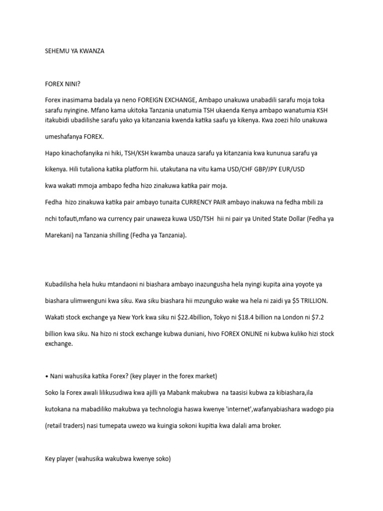 Forex 2 | PDF