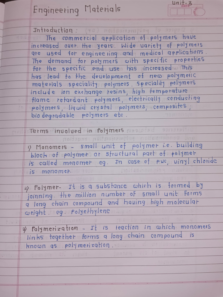 Chem Unit 3 Notes | PDF