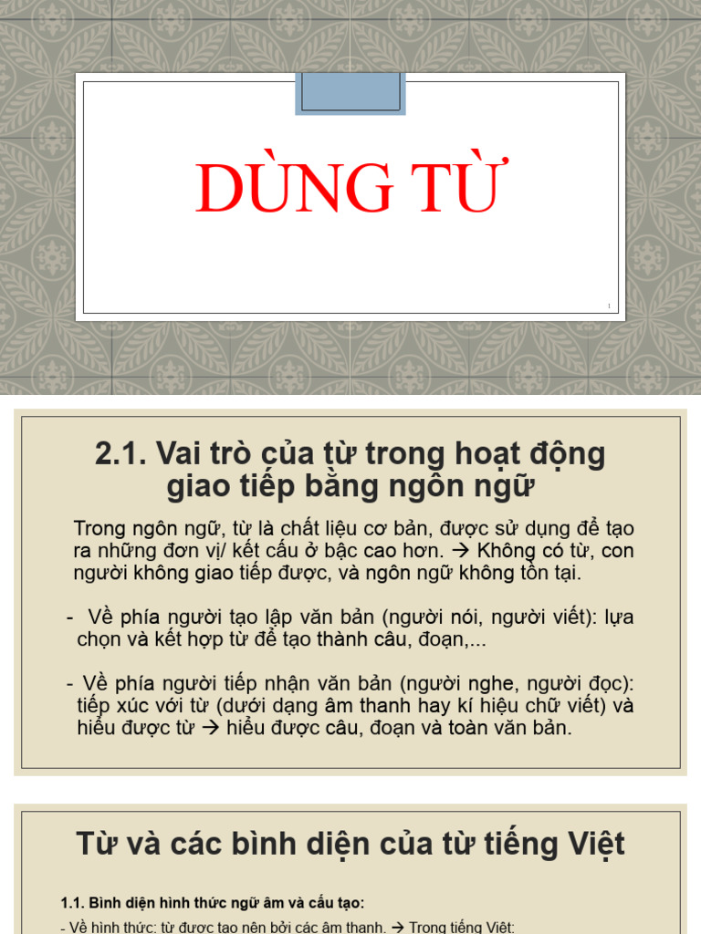 Dùng T | PDF