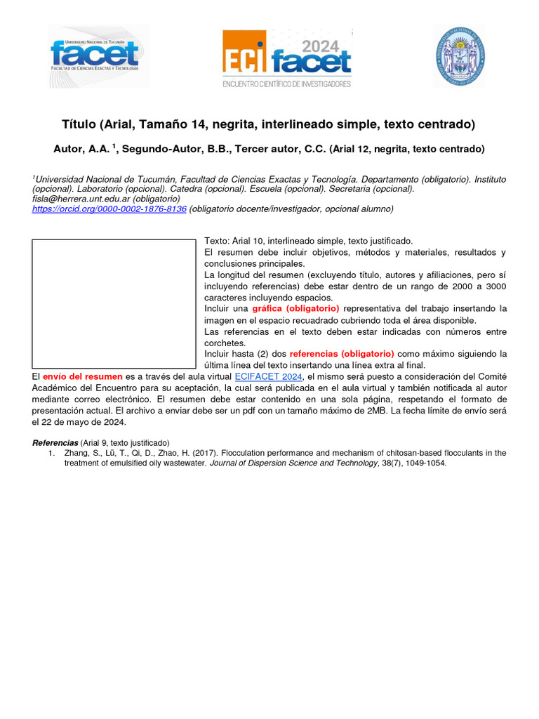 Guía de Formato para Resumen Académico | PDF