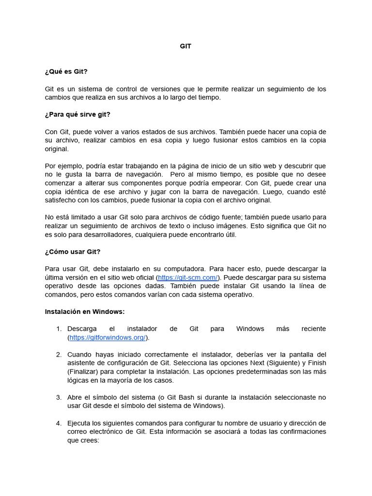 Git, Git Flow | PDF | Archivo de computadora | Software del sistema