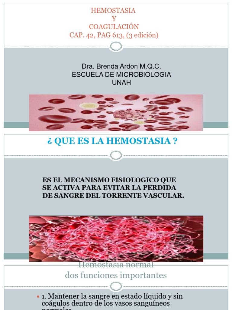 IVP Hemato | PDF | Hemostasia | Coagulación