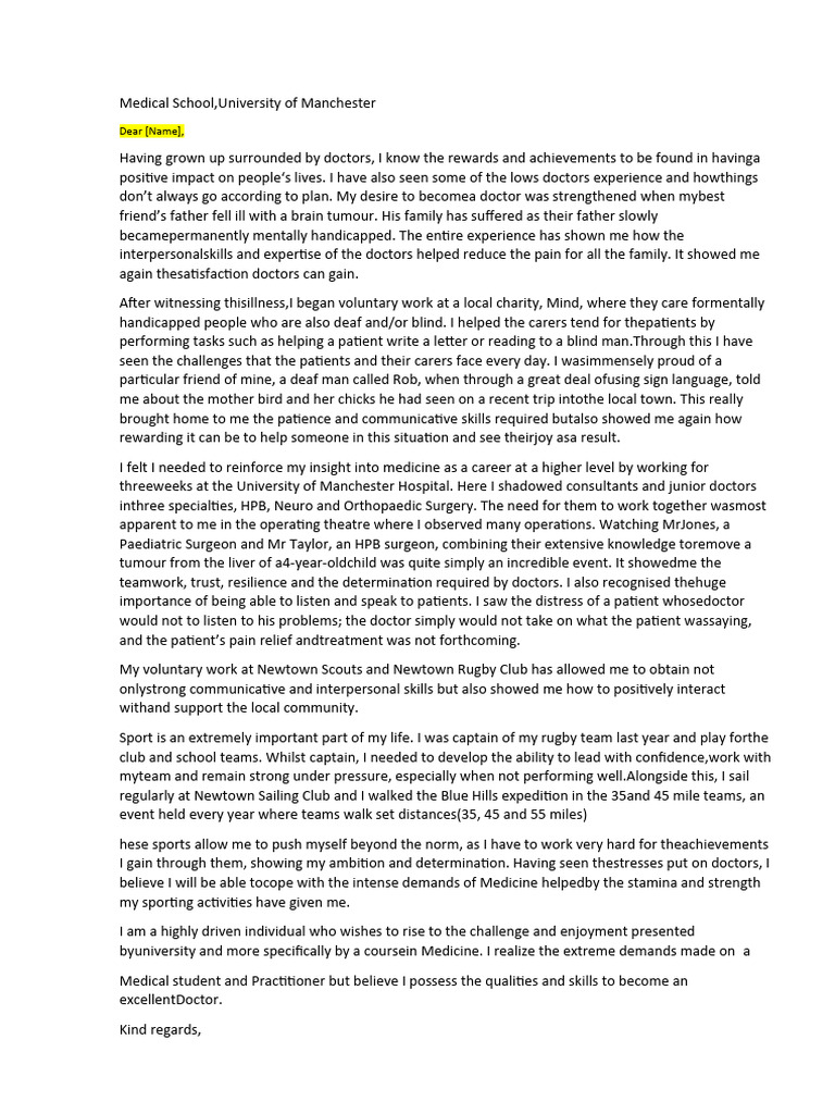 Mot. letter | PDF | Caregiver | Physician