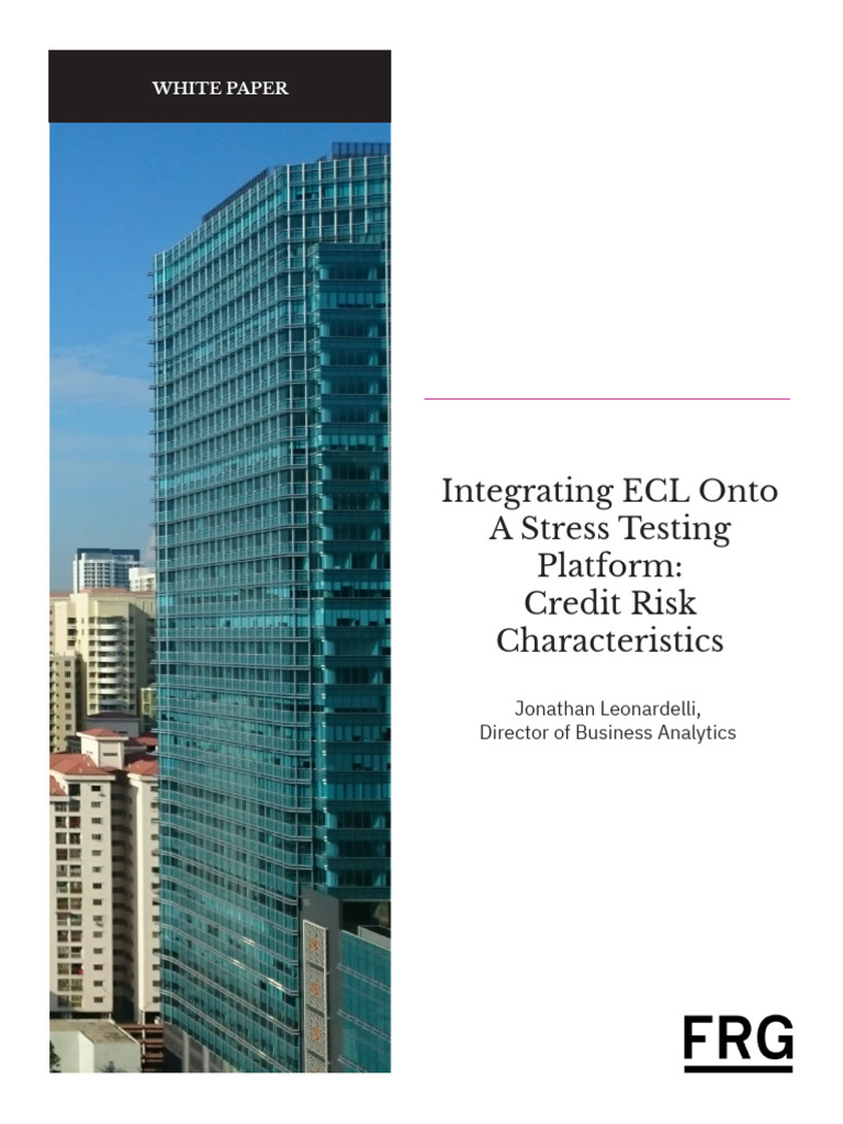 Credit Risk Characteristics APAC | PDF | Risk | Stress Test (Financial)