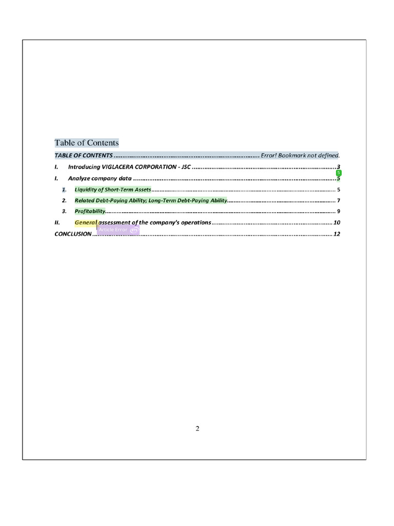 Article Error Analysis Report | PDF