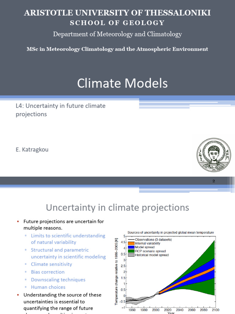 Climate Models - 2023 - 24 - L4 | PDF | Climate | General Circulation Model