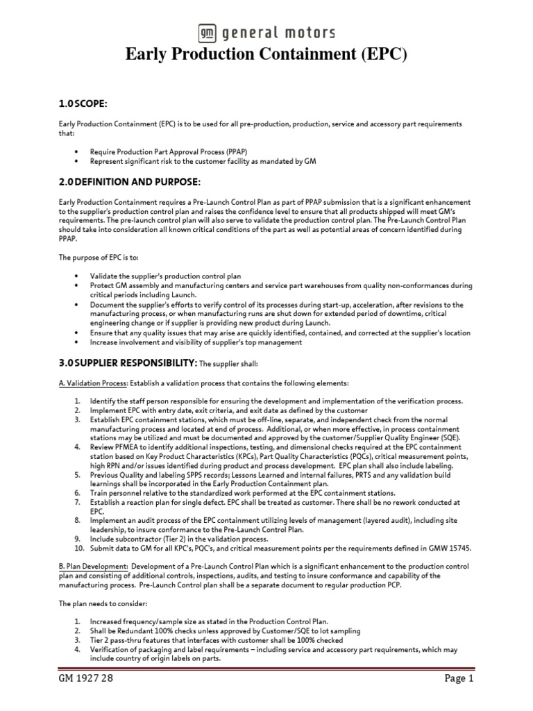 Supplier Quality Assurance Guide | PDF | Verification And Validation ...