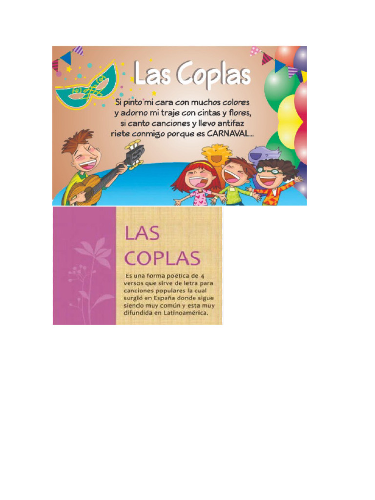 Las coplas | PDF