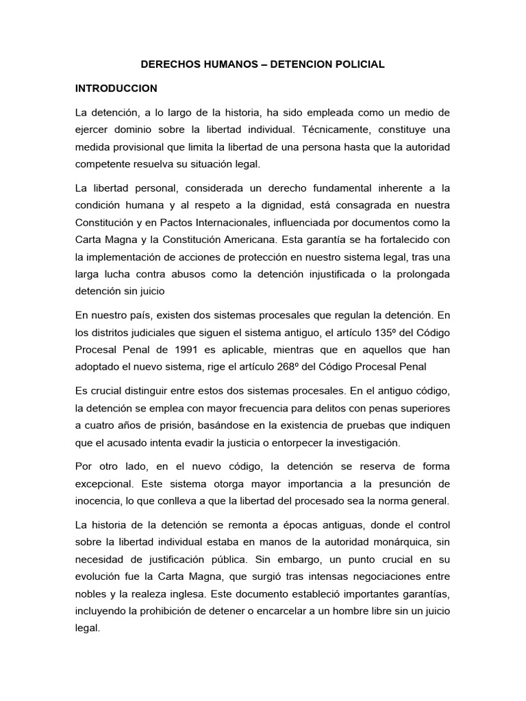 La Accion Penal - Tai | PDF | Policía | Derechos humanos