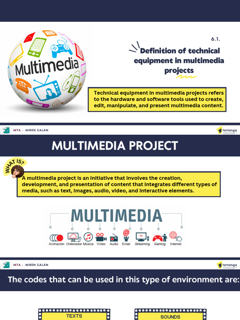 6.1. Definition of Technical Equipment in Multimedia Projects | PDF | Multimedia | 3 D Computer ...