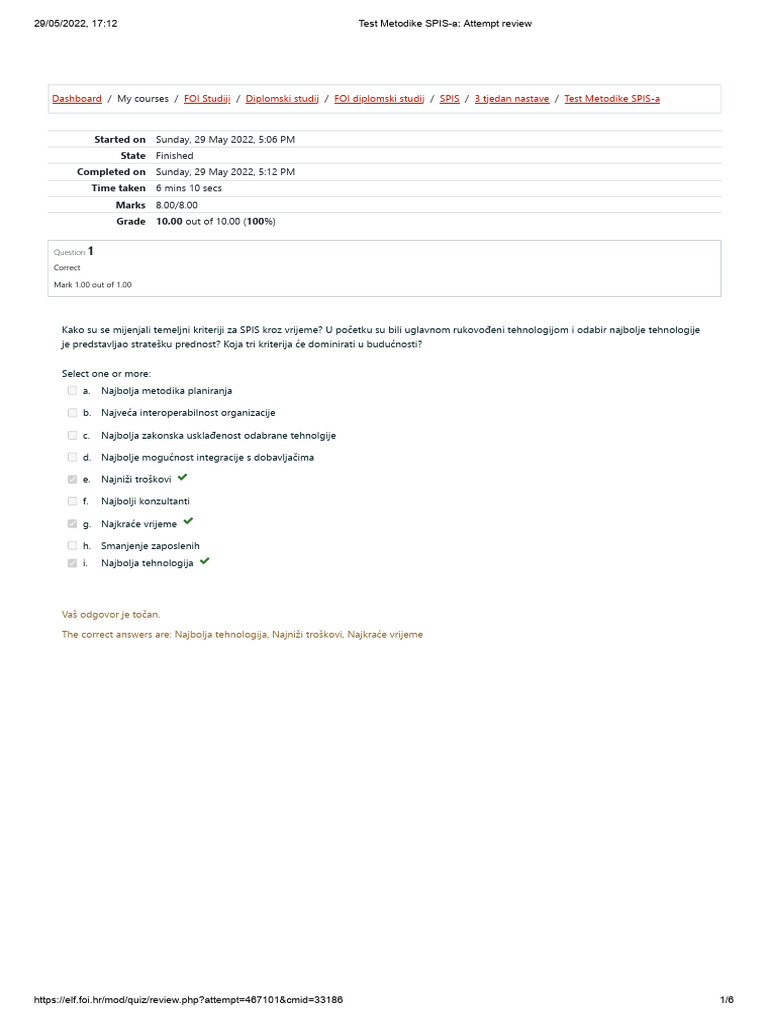 Spis Sva Pitanja | PDF