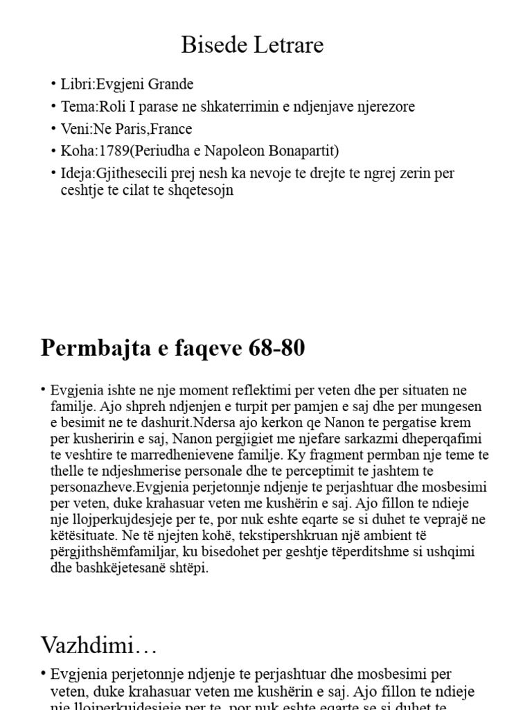 Bisede Letrare | PDF