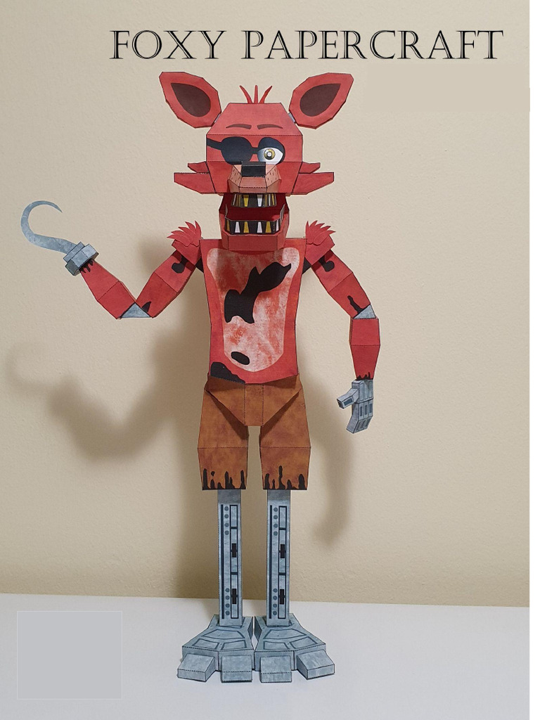 Papercraft-Foxy-a-color | PDF