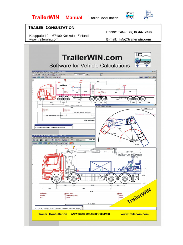 TrailerWIN ManualEng | PDF | Installation (Computer Programs) | Computer File