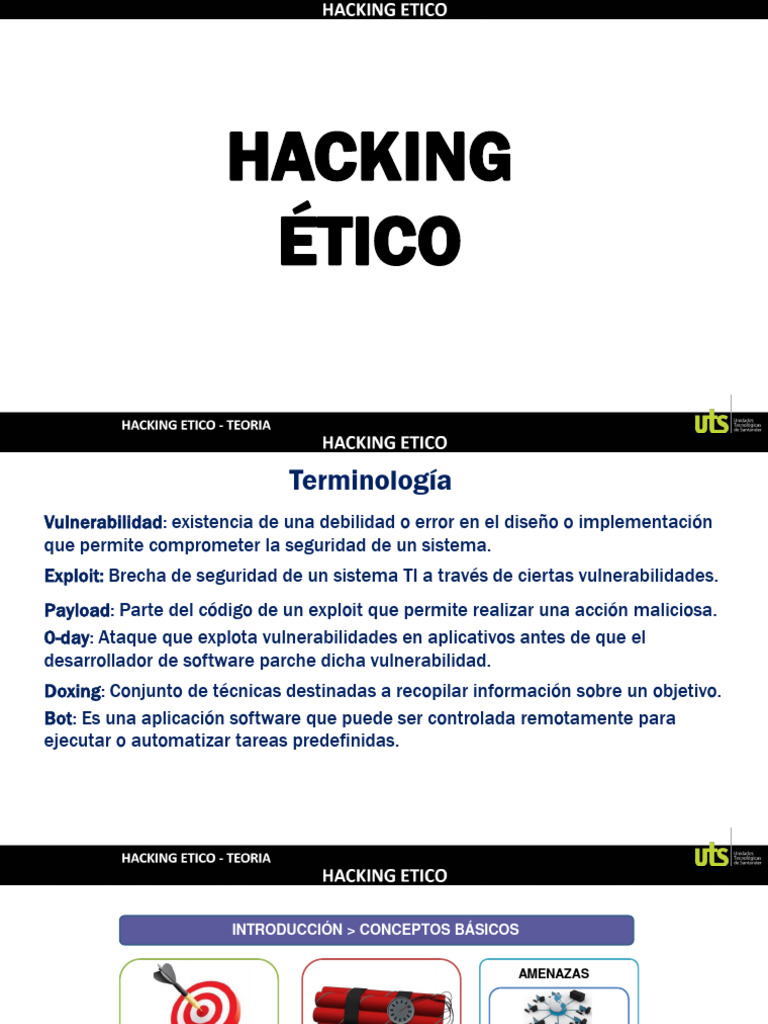 2do Corte Hacking Etico Teoria | PDF | Hacker de seguridad | Malware