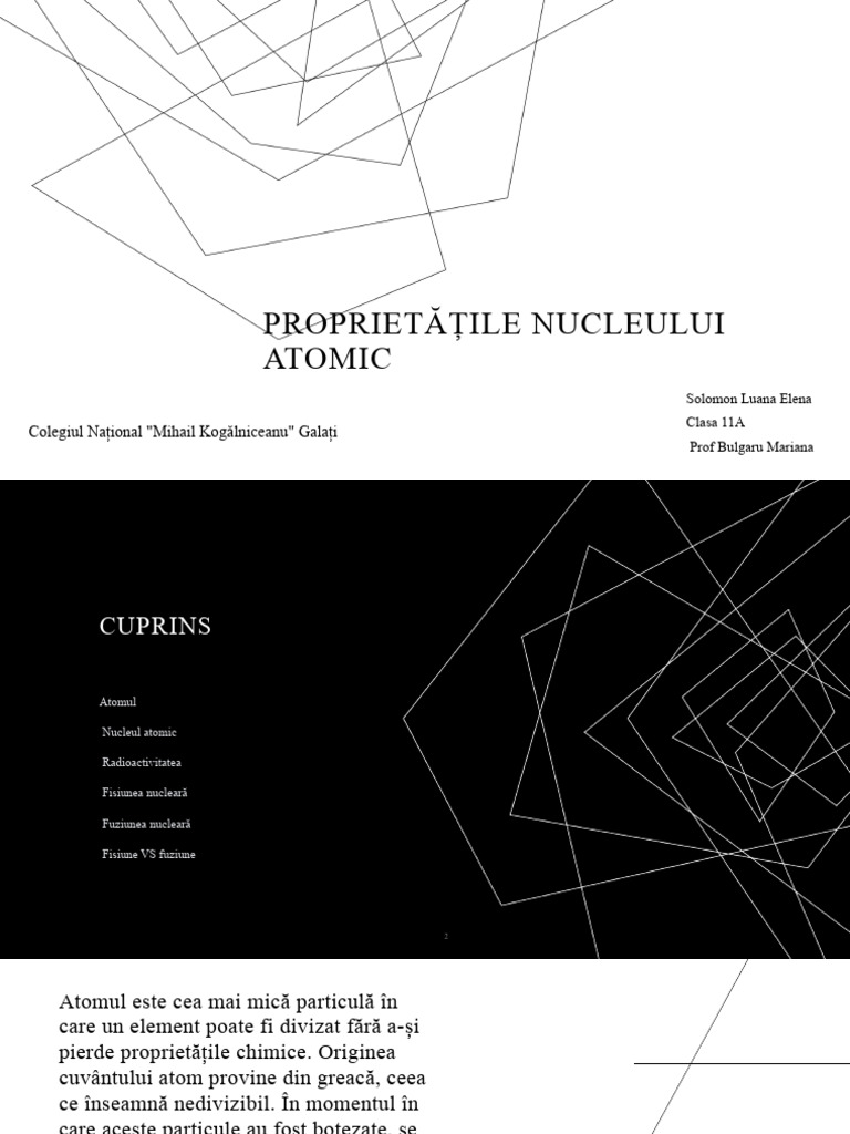 Atomul | PDF