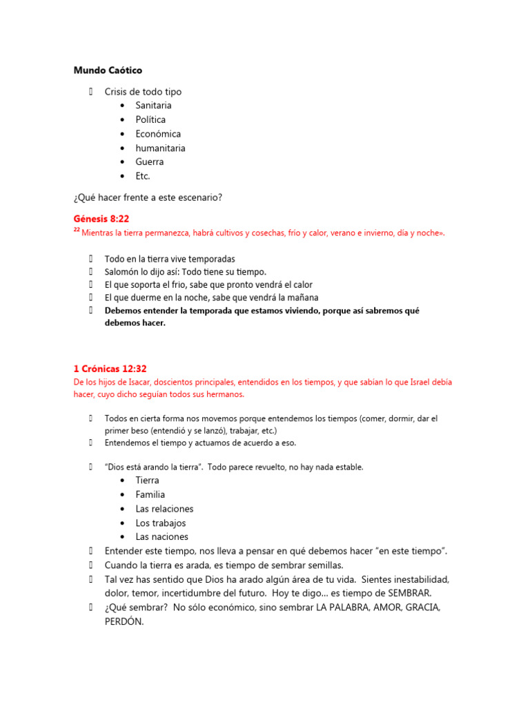 Mundo Caótico - Entendidos en Los Tiempos | PDF | Estudios de idiomas ...