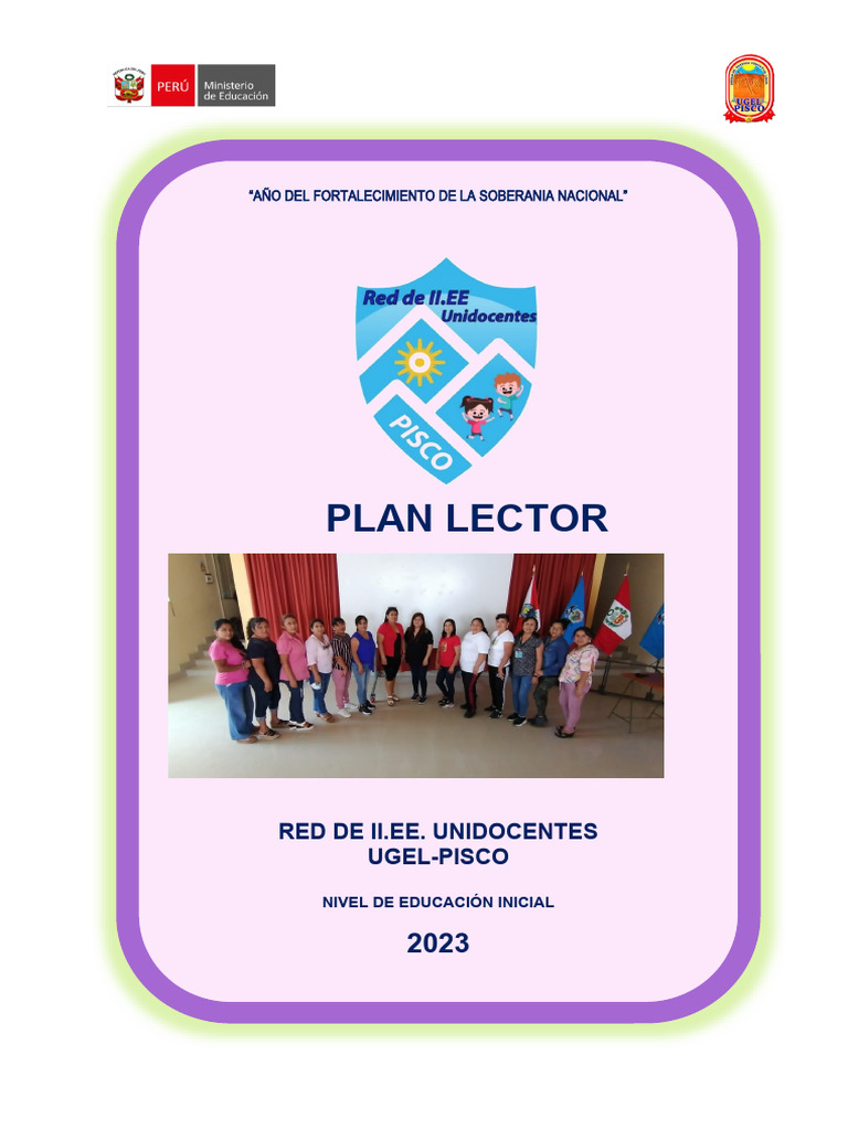 Plan Lector 2022 INICIAL | Descargar gratis PDF | Evaluación | Educación primaria