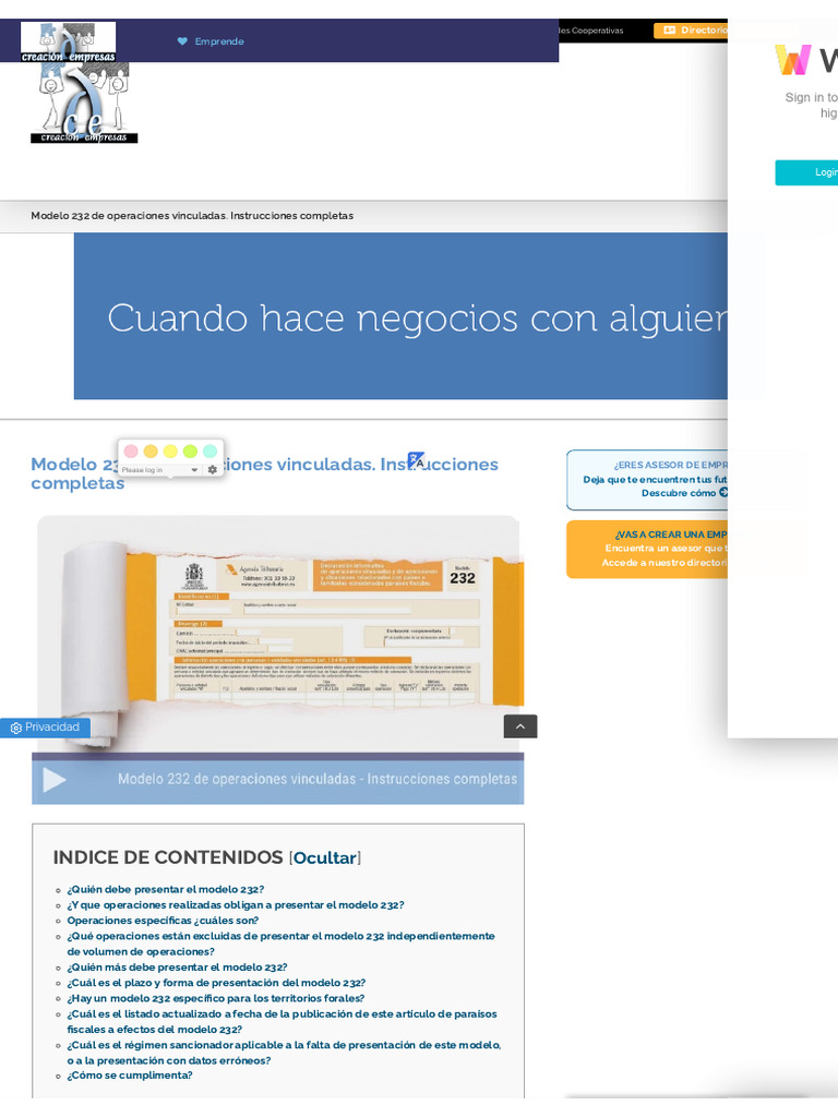 02. Modelo 232 - Guia definitiva con instrucciones completas _ cde ...