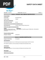MSDS Pink Stuff | PDF | Occupational Safety And Health | Safety