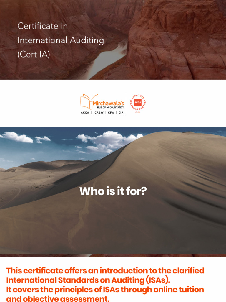 Certificate International-Auditing | PDF