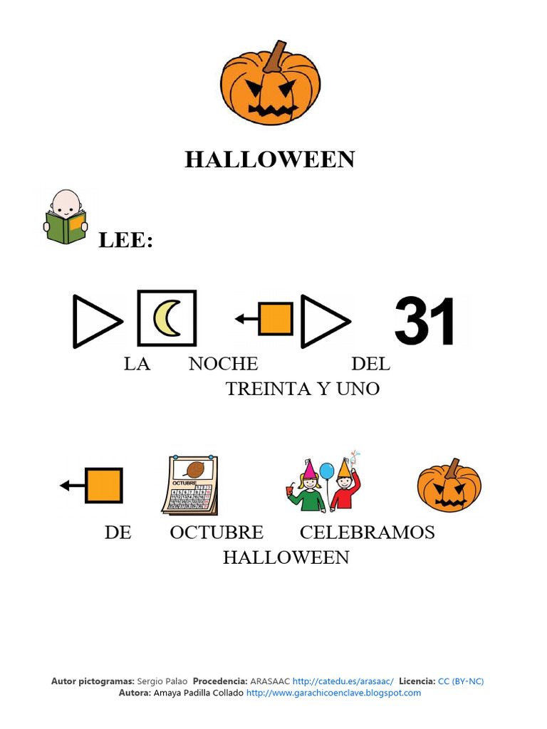 ES Actividades para La Fiesta de Halloween | PDF | Víspera de Todos los ...