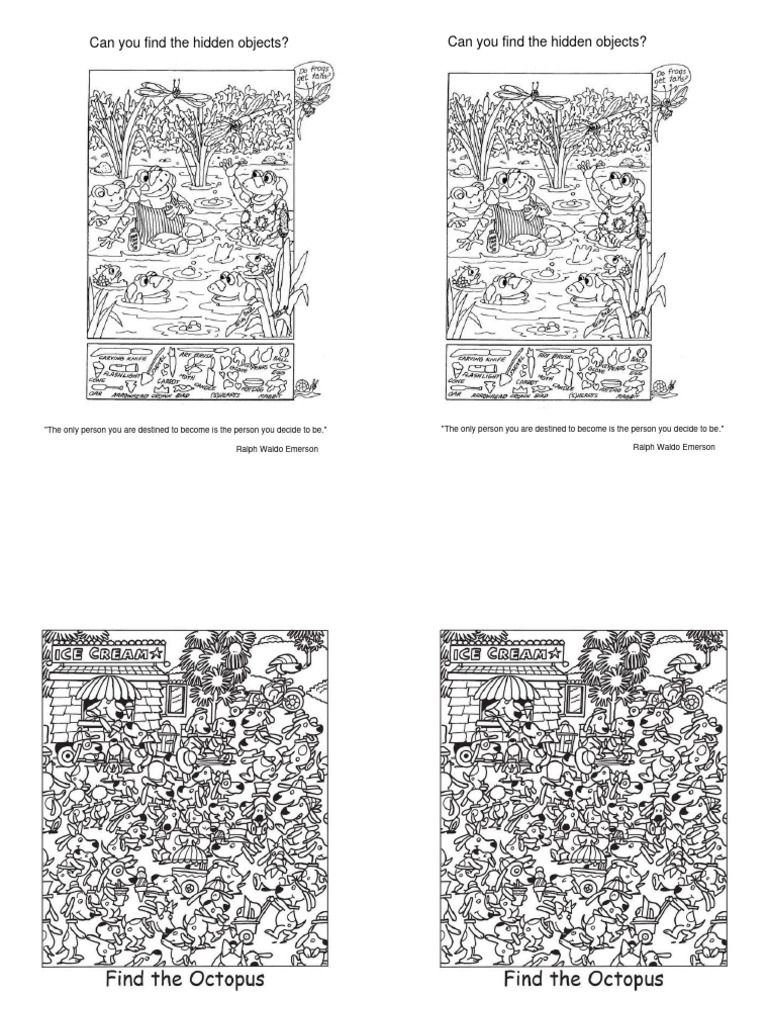 Hidden Objects Puzzle Challenge | PDF