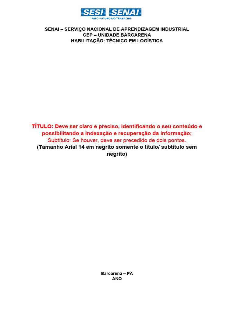 Modelo De Tcc Pdf Abstract Resumo Avaliação De Risco