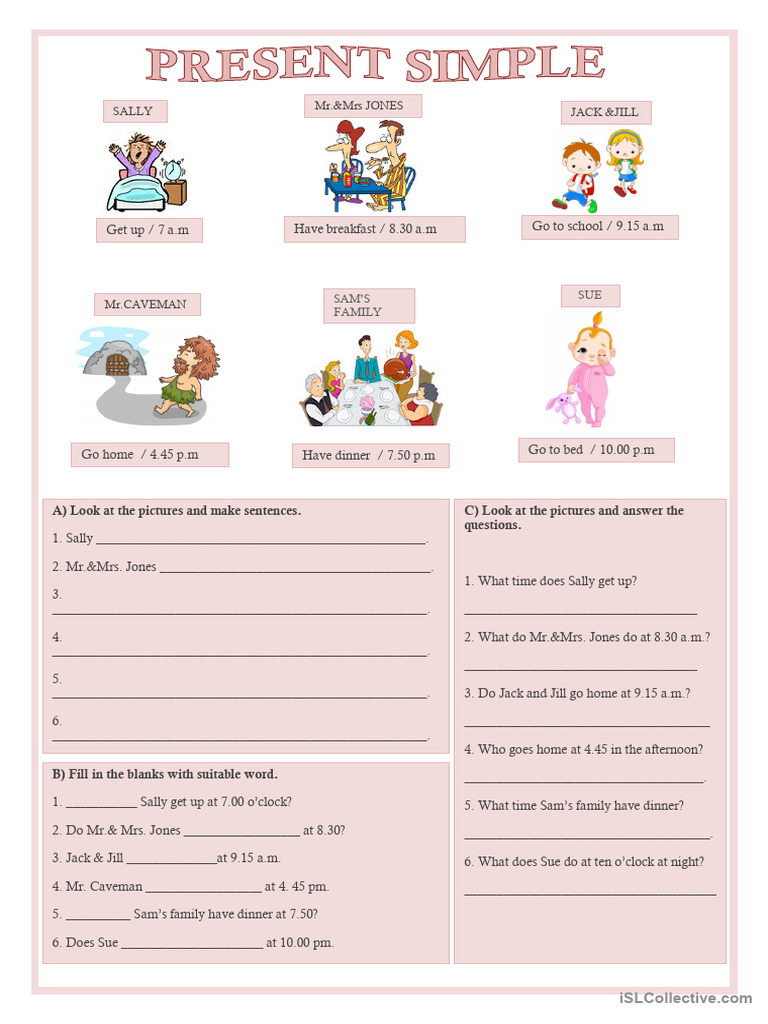 Present Simple | PDF