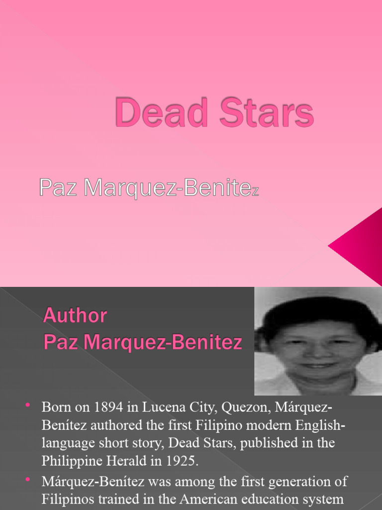 Paz Márquez-Benítez: Pioneer of Filipino Literature | PDF | Social ...
