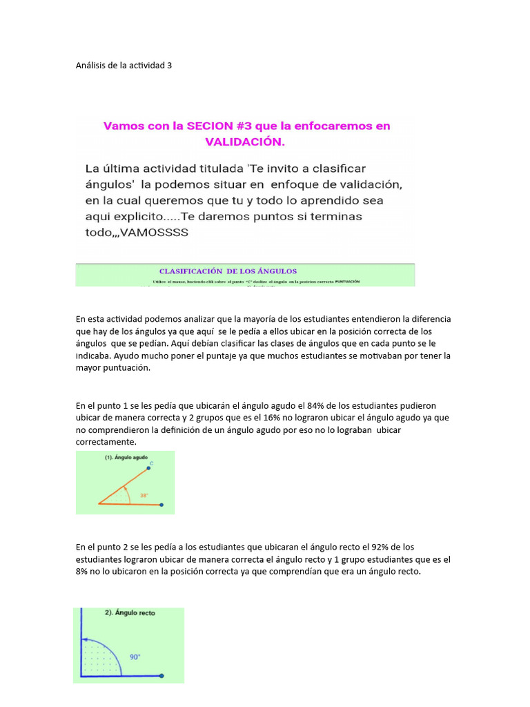 Análisis Validación | PDF