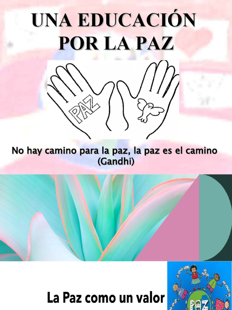 La Paz Como Valor | PDF