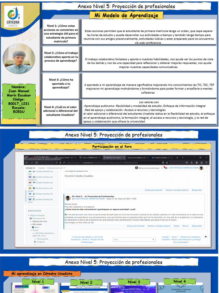 Anexo 5 - Nivel 5 Modelo de Aprendizaje | PDF | Enseñando | Aprendizaje