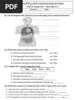 Cambridge Primary Science Stage 3 Paper 1 | PDF