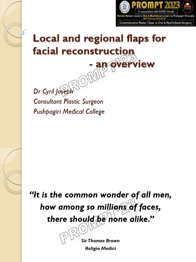 Local Flaps | Download Free PDF | Surgical Specialties | Face