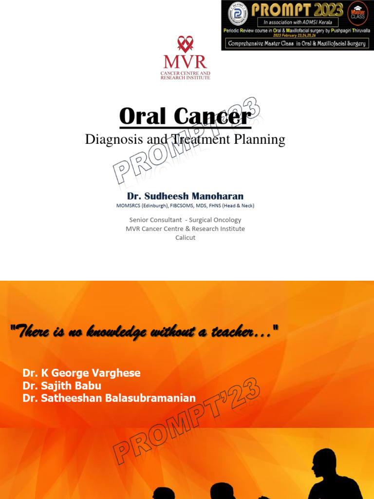 Oral Cancer | Download Free PDF | Biopsy | Metastasis