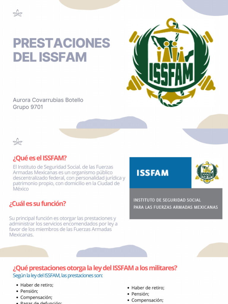 Prestaciones Del ISSFAM | PDF