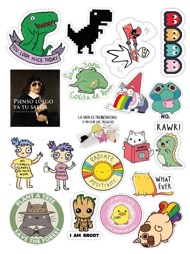 Stickers Variados | PDF