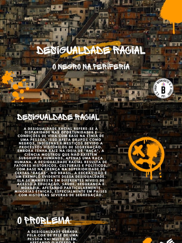 Desigualdade Racial | PDF | Raça (categorização humana) | Desigualdade ...