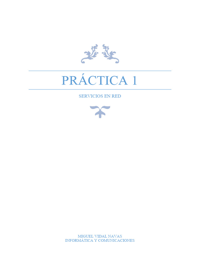 PracticaEvaluableDC DHCP DNS (SMR) | PDF | Dirección IP | sistema de nombres de dominio