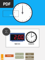 Conversión Reloj 24 a 12 Horas | PDF