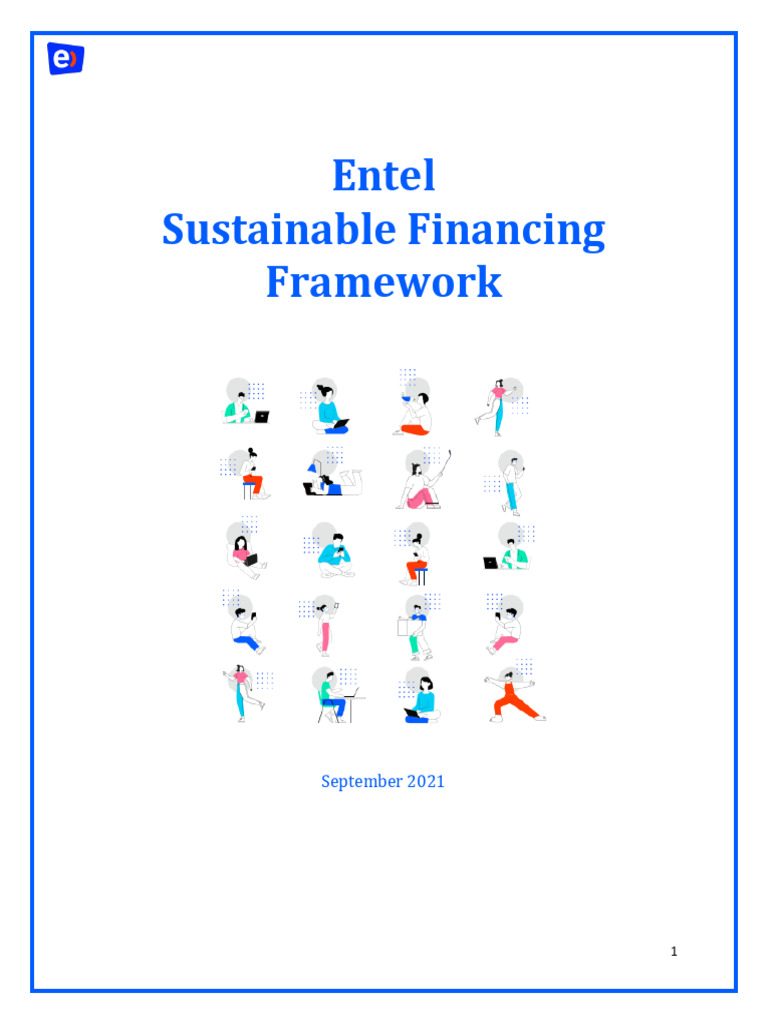 Entel's Sustainable Financing Framework | PDF | Carbon Footprint ...