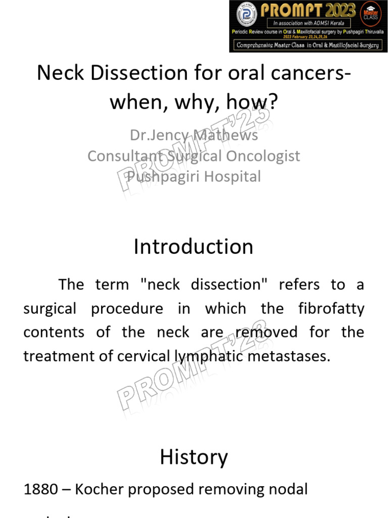 Myriad of Dissections of Neck | PDF | Neck | Anatomy
